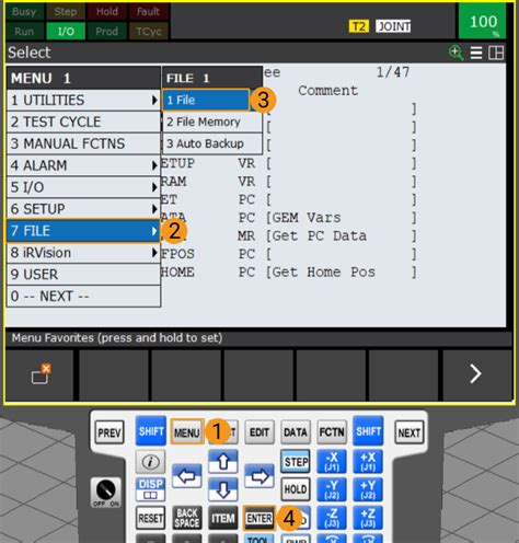 Robot Communication Configuration
