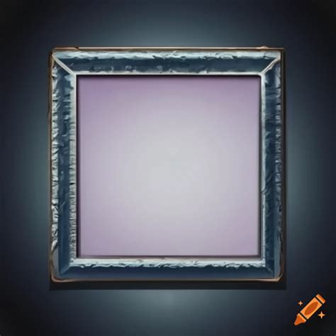 Silver Square Rpg Ui Border Frame On Craiyon