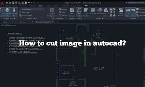 How To Cut Image In Autocad
