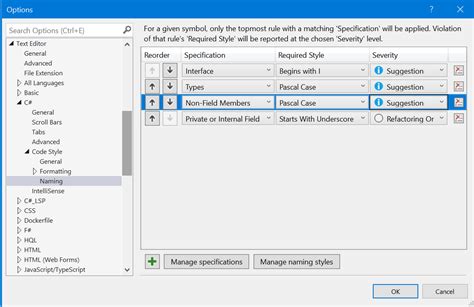 C Are There Any Rules For Variable Naming Convention In Visual