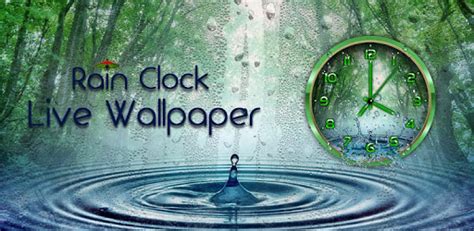Rain Clock Live Wallpaper For Pc How To Install On Windows Pc Mac