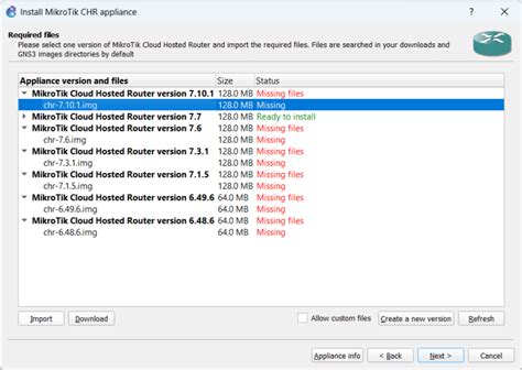 Adding A MikroTik Appliance In GNS3 Mastering Enterprise Networks
