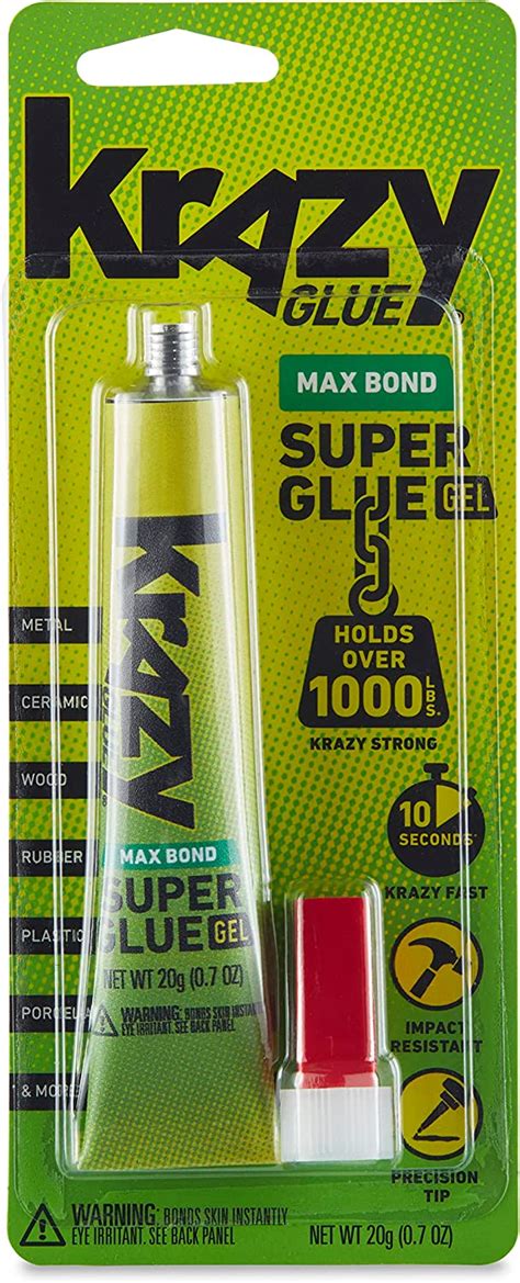 Krazy Glue Maximum Bond Super Glue No Run Gel 20 Grams For Wholesale