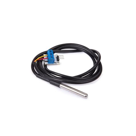 Sensor De Temperatura Ds18b20 And Adaptador Compatible Con Arduino