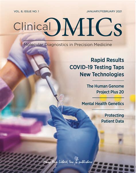 Clinical Omics Magazine Volume 8 Issue No 1