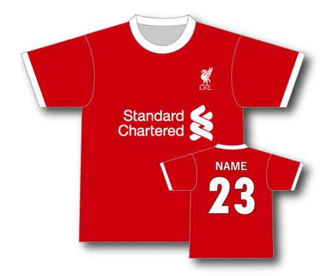 サッカーユニフォーム リヴァプール風×ホーム2324 T Lab