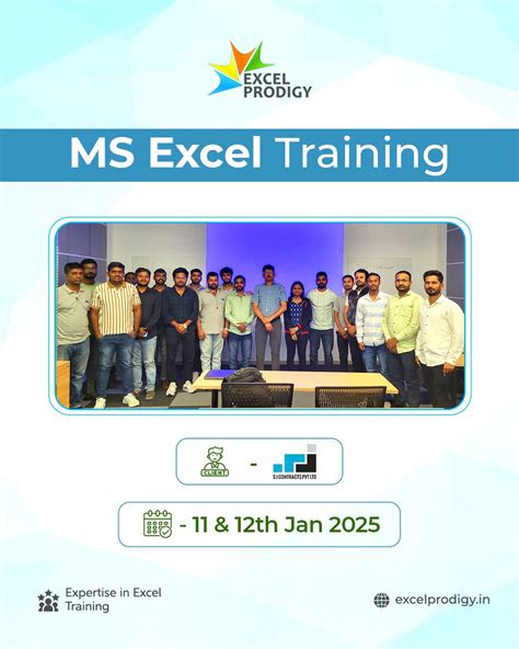 Excelprodigy Exceltraining Corporatetraining Msexcel Excel Excel Prodigy Training And