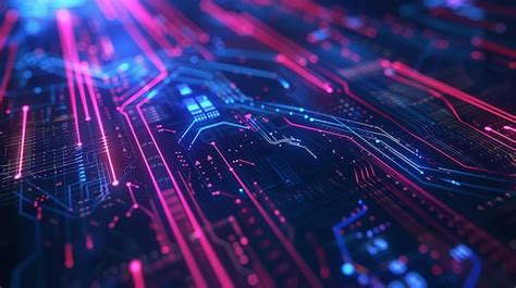 Premium Photo Blue Wireframe 3d Futuristic Circuit Background Premium Photo Blue Wireframe 3d Futuristic Circuit Background