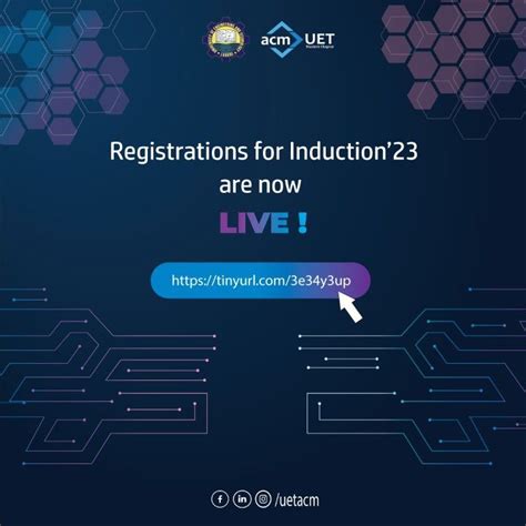Calling All Tech Enthusiasts 📢 Uet Acm Lahore Has Started Its