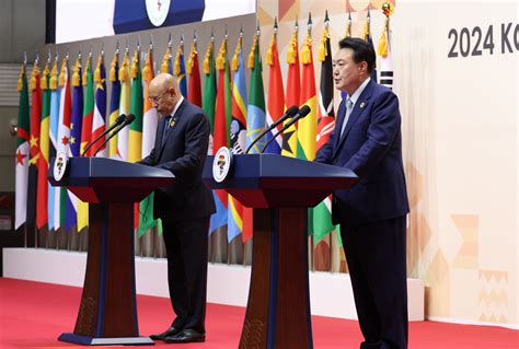 한 아프리카 공동선언고위급 협력체 가동 Epa 등 경제협력 확대 헤럴드경제