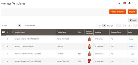 Product Designer Manage Templates 1 Printxpand
