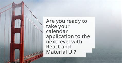 React Jobs On Linkedin React Material Ui Create A Dynamic Calendar With Integrated Todos