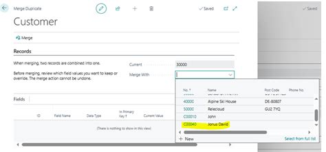 How To Merge Customers And Vendors In Dynamics 365 Business Central Tmr Consulting Private Limited