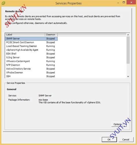 Vmware Lab 16 Configure Snmp For Esxi To Monitoring Vmware Esxi