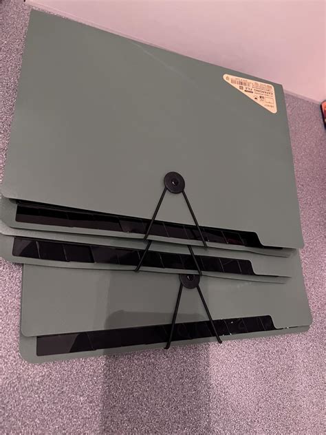 Expanding File Organiser3 Pcs Poly Pockets Document Organiser A4