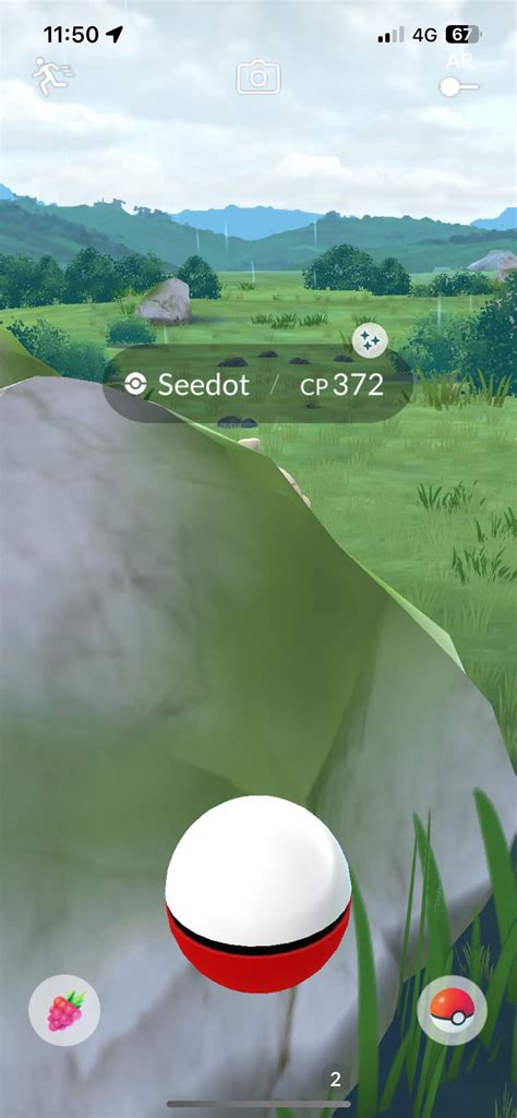 Shiny Seedot Looks Awesome… R Pokemongo