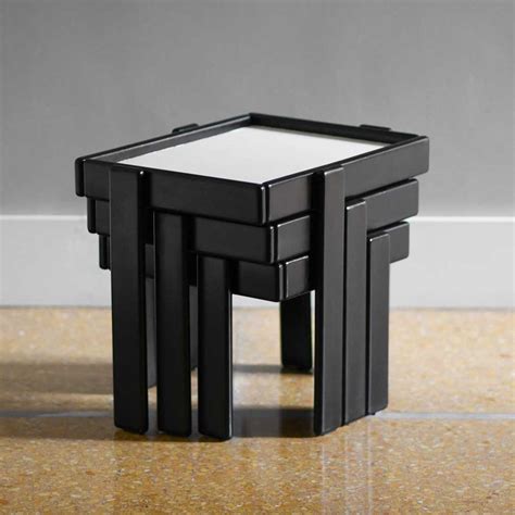 Set Of 3 Stackable Tables 1970 242605
