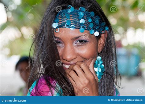 Dominican Girl Portrait Stock Image Image Of Dominican 106336845