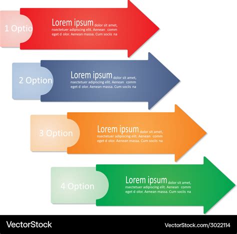 Infographic With Arrows