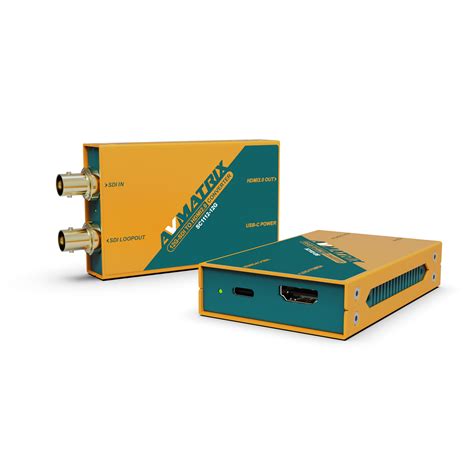 SC1112 12G 12G SDI To HDMI2 0 Converter AVMATRIX