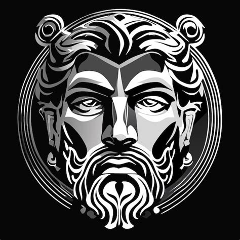 Бессмертные греческие лица Премиум Ai сгенерированный вектор