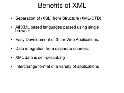 Ppt Xml Xslt Powerpoint Presentation Free Download Id5978793