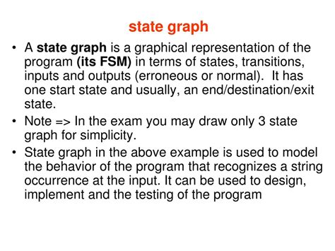 Ppt State Graphs In Software Testing Methodologies Powerpoint