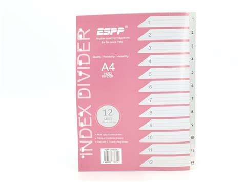 ESPP A PP Index Divider ESPP