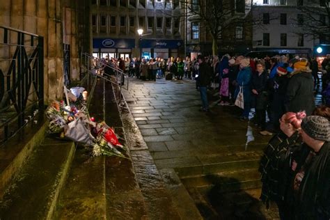 Candlelight Vigil Held In Elgin For Bus Driver Keith Rollinson Who Died After Alleged Assault