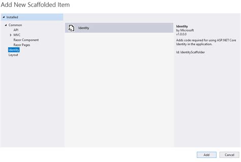 Asp Net Identity Core There S No Controller Classes Found On My Project Using Vs Stack