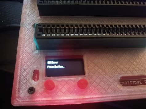 Sd Card Errors On Sanni Open Source Cart Reader V3 Prebuilt Rarduino