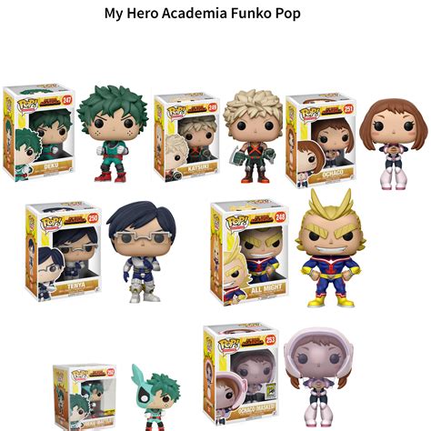 My Hero Academia Funko Pop Toys Games Bricks Figurines On Carousell