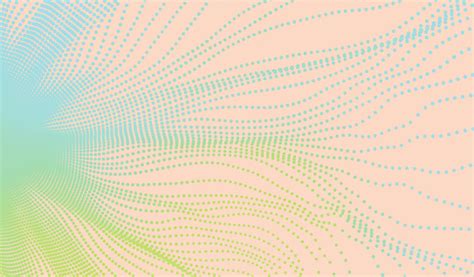 array with dynamic emitted particles 3d technology style abstract