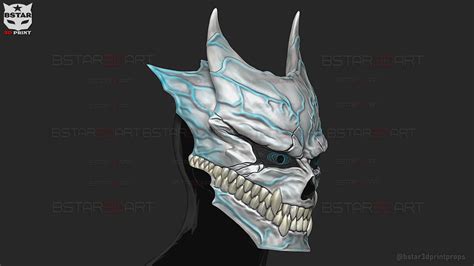 Kaiju No 8 Mask Kafka Hibino Cosplay 3d Print Model By Blackstar90