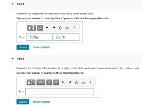 Solved Determine The Magnitude Of The Resultant Force Acting