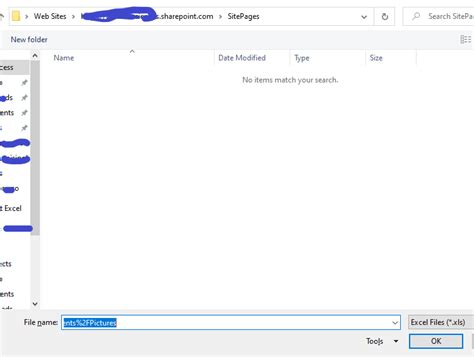 vba how to open filedialogue with sharepoint website folders
