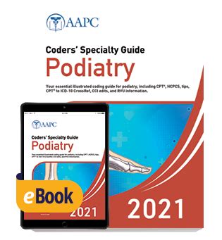 Podiatry Coders Specialty Guide Print EBook AAPC