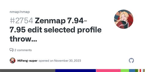 zenmap 7 94 7 95 edit selected profile throw unicodedecodeerror · issue