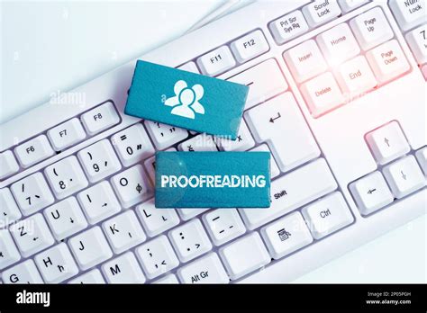 Handwriting Text Proofreading Business Idea Act Of Reading And Marking Spelling Grammar And