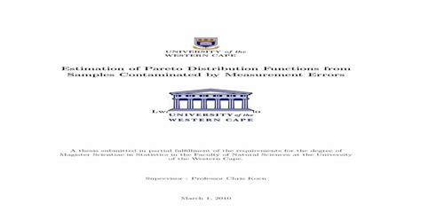 Pdf Estimation Of Pareto Distribution Functions From Samples