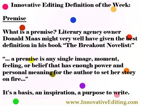 Learn What A Premise Is And Why Your Story Needs One