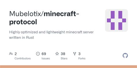 Github Mubelotixminecraft Protocol Highly Optimized And Lightweight