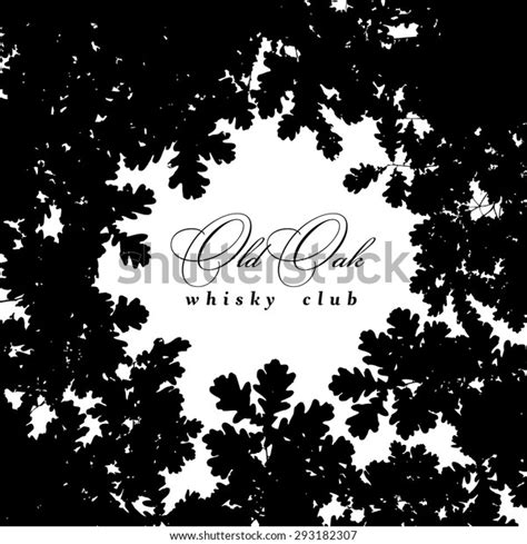 13 Oak Tree Branch Sillhouette Stock Vectors And Vector Art Shutterstock