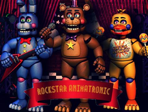 Rockstar Animatronic Fnaf 6 Fnaf Fnaf Characters Five Nights At Freddys