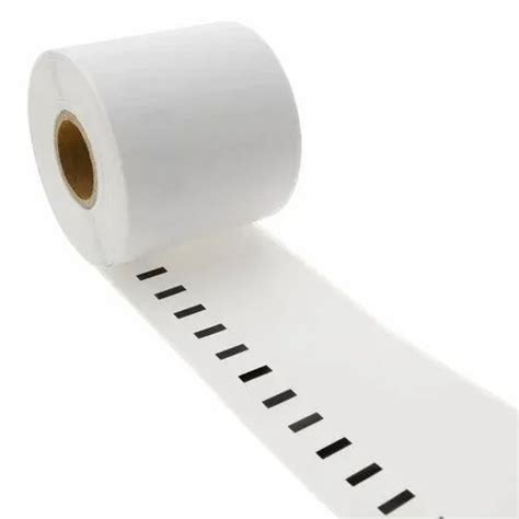 White Direct Thermal UN Barcode Label Roll For Garments At Roll In New Delhi