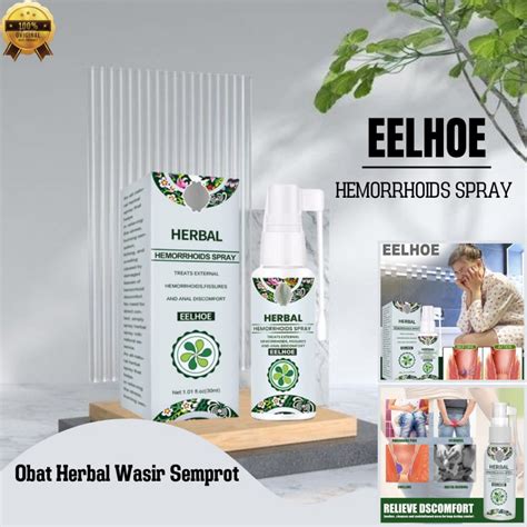 Jual Eelhoe Herbal Hemorrhoids Spray Herbal Spray Ambeyen Efektif