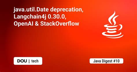 Dou On Linkedin Java Digest 10 Javautildate Deprecation