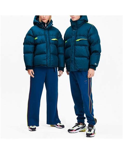 Puma X Ader Error Down Puffer In Blue For Men Lyst Uk
