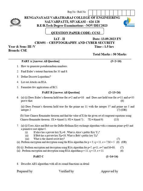 ccs iat2 s2 pdf public key cryptography secure communication
