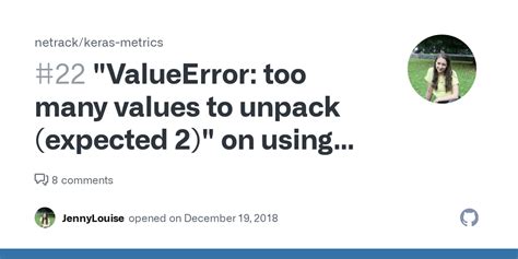 Valueerror Too Many Values To Unpack Expected 2 On Using Precision